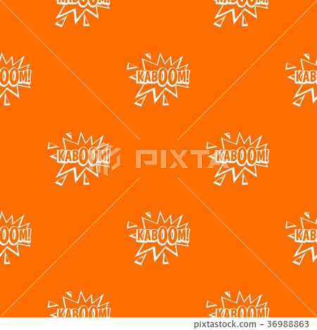 Kaboom, explosion pattern seamless - Stock Illustration [36988863] - PIXTA