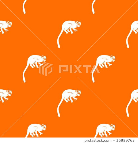 Marmoset monkey pattern seamless - Stock Illustration [36989762] - PIXTA