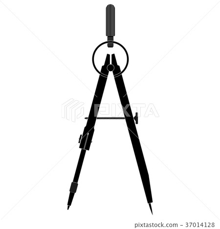Compass. Technical drawing tool - Stock Illustration [37014128] - PIXTA