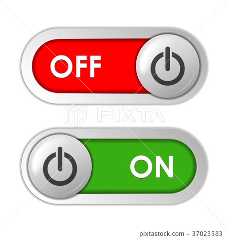 On Off sliders vector - Stock Illustration [37023583] - PIXTA
