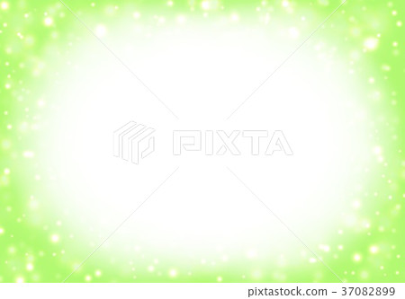 Spring green glitter background - Stock Illustration [37082899] - PIXTA