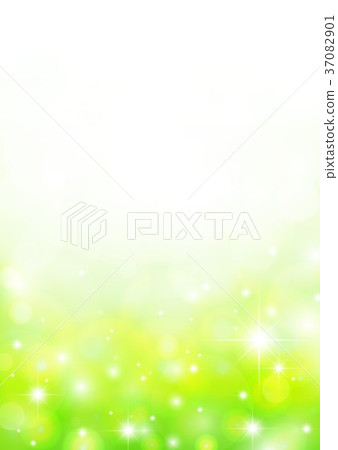 Spring green glitter background - Stock Illustration [37082901] - PIXTA