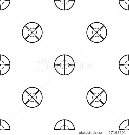 Aim pattern seamless black - Stock Illustration [37168591] - PIXTA