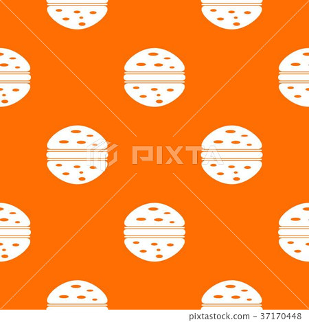 Burger pattern seamless - Stock Illustration [37170448] - PIXTA