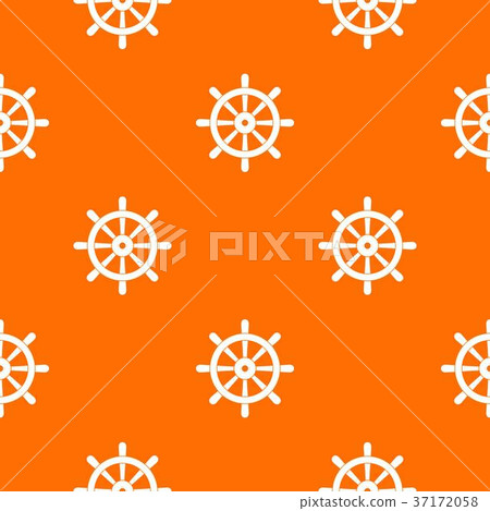Wooden ship wheel pattern seamless - Stock Illustration [37172058] - PIXTA
