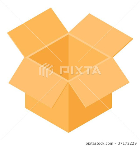 Box icon, isometric 3d style - Stock Illustration [37172229] - PIXTA