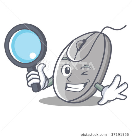 Detective mouse character cartoon style - Stock Illustration [37191566 ...