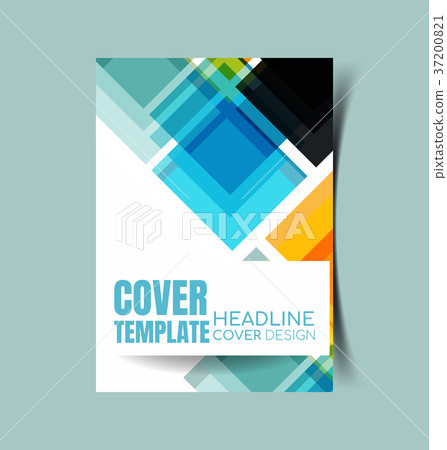 abstract report cover 19 - Stock Illustration [37200821] - PIXTA
