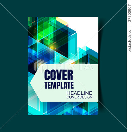 abstract report cover 1 - Stock Illustration [37200907] - PIXTA