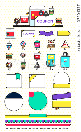 Mobile phone with discount coupon 009 - Stock Illustration [37204357 ...