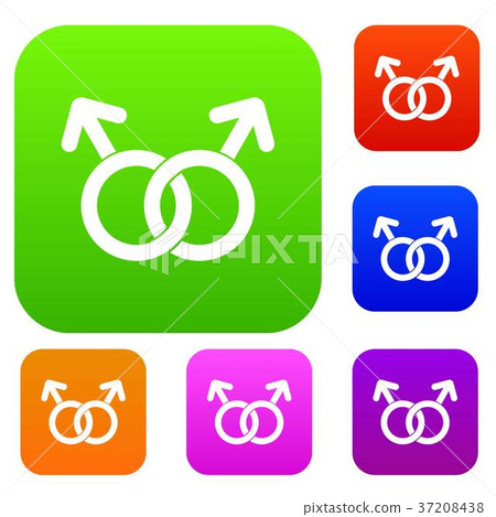 Gay love sign set collection - Stock Illustration [37208438] - PIXTA