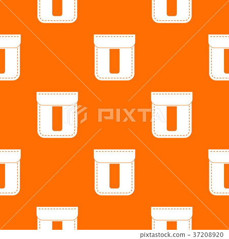 Black pocket pattern seamless - Stock Illustration [37208920] - PIXTA