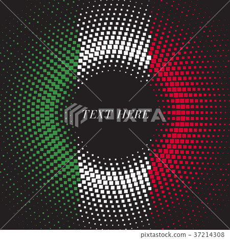 Half tone world country national flag background - Stock Illustration ...