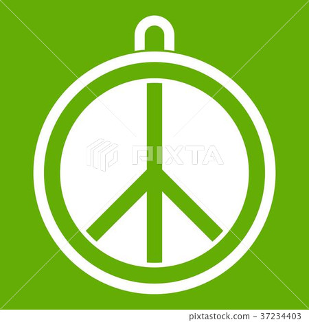 Rock sign icon green - Stock Illustration [37234403] - PIXTA
