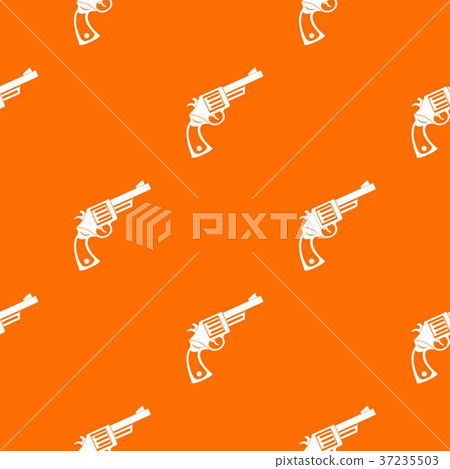 Vintage revolver pattern seamless - Stock Illustration [37235503] - PIXTA