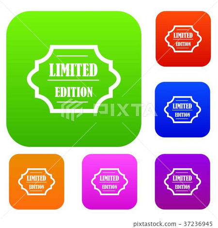 Limited edition set collection - Stock Illustration [37236945] - PIXTA