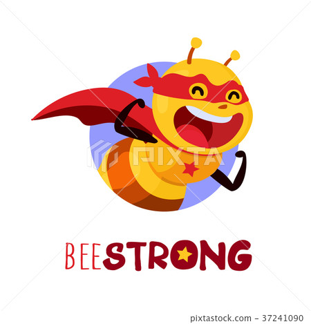 Bee Strong, vector - Stock Illustration [37241090] - PIXTA