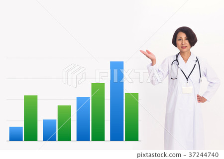 Medical information graph - Stock Illustration [37244740] - PIXTA