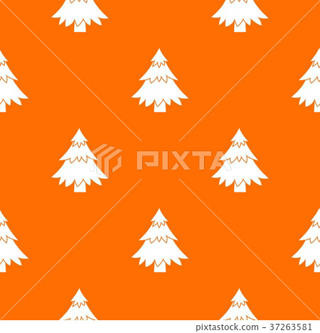 Coniferous tree pattern seamless - Stock Illustration [37263581] - PIXTA