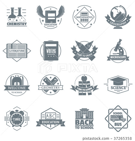 Credit logo icons set, simple style - Stock Illustration [37265358] - PIXTA