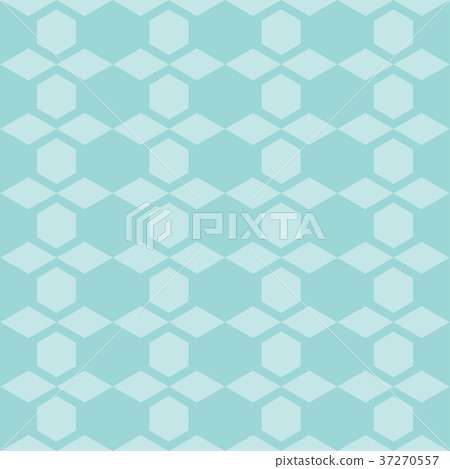 Hexagon shape repeating seamless pattern design - Stock Illustration ...