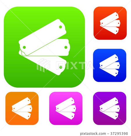 Three tags set collection - Stock Illustration [37295398] - PIXTA
