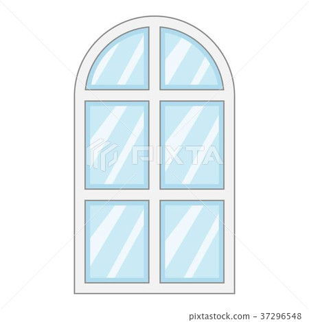 Close window frame icon, cartoon style - Stock Illustration [37296548 ...