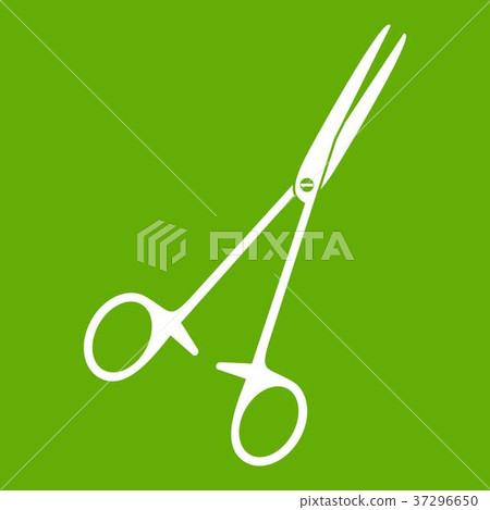 Medical clamp scissors icon green - Stock Illustration [37296650] - PIXTA