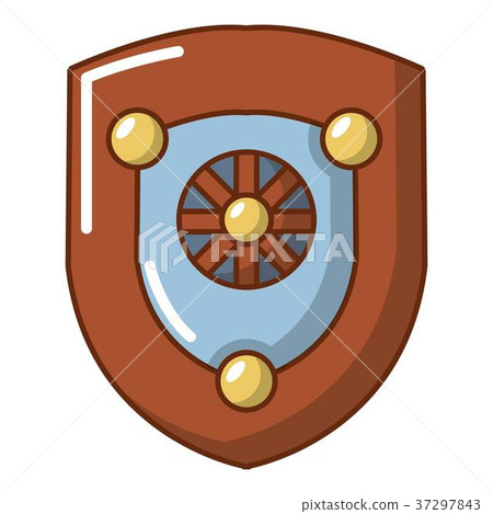 Shield icon, cartoon style - Stock Illustration [37297843] - PIXTA