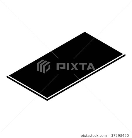 Metal panel icon, simple style - Stock Illustration [37298430] - PIXTA