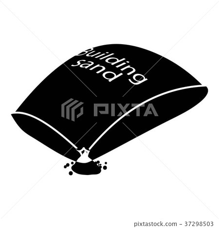 Sand bag icon, simple style - Stock Illustration [37298503] - PIXTA