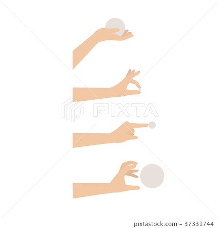 hand, pointing, taste - Stock Illustration [37331744] - PIXTA