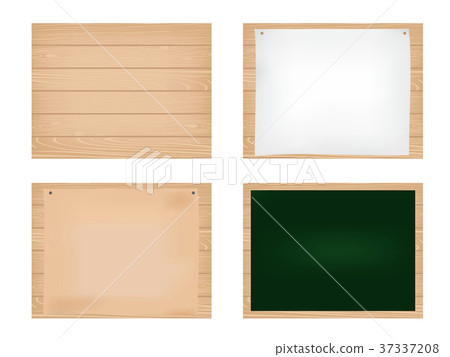 Brown message board - Stock Illustration [37337208] - PIXTA