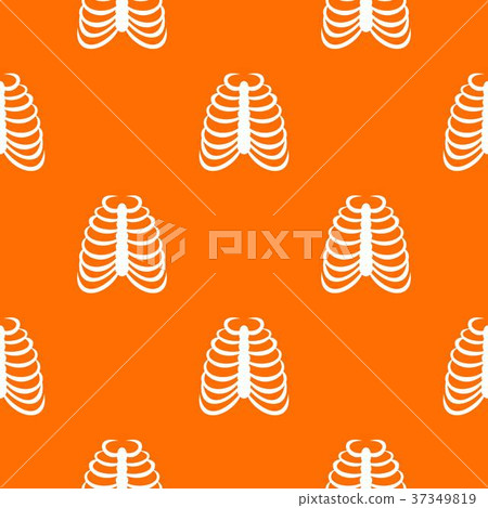 Rib cage pattern seamless - Stock Illustration [37349819] - PIXTA