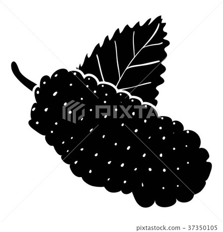 Mulberry icon, simple style - Stock Illustration [37350105] - PIXTA