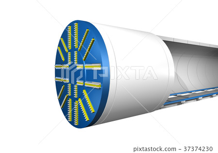 3DCG shield machine 01 - Stock Illustration [37374230] - PIXTA