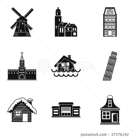 Tenure icons set, simple style - Stock Illustration [37376192] - PIXTA
