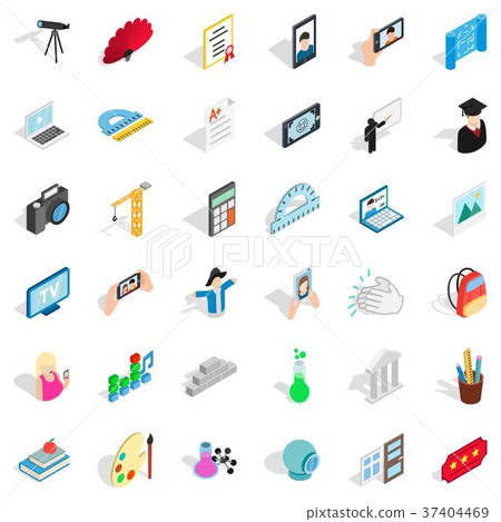 Applause icons set, isometric style - Stock Illustration [37404469] - PIXTA