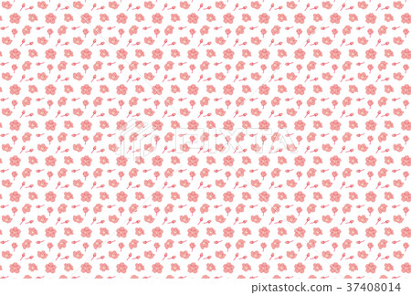 Sakura sakura pattern background illustration pink - Stock Illustration ...