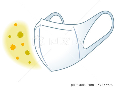 Mask hay fever measures - Stock Illustration [37436620] - PIXTA