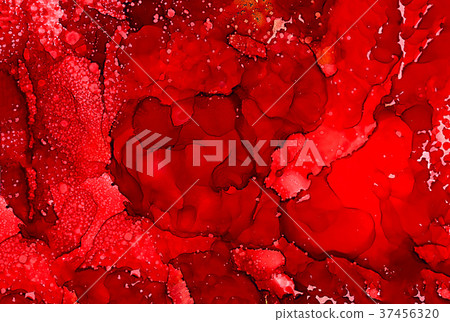 Abstract bright deep red texture - Stock Illustration [37456320] - PIXTA