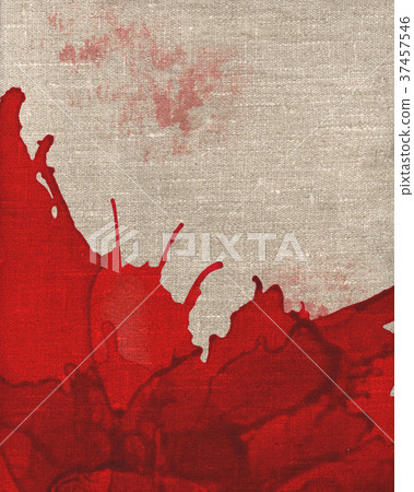 Red flower bottom crop - Stock Illustration [37457546] - PIXTA