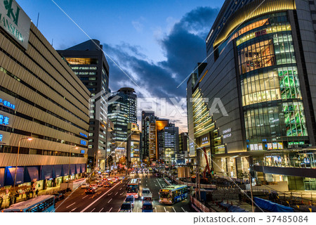 City landscape Osaka - Stock Photo [37485084] - PIXTA