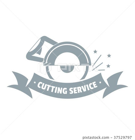 Cutting service logo, vintage style - Stock Illustration [37529797] - PIXTA