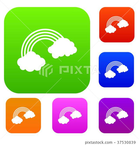 Rainbow set color collection - Stock Illustration [37530839] - PIXTA