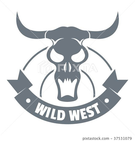 Wild west logo, vintage style - Stock Illustration [37531079] - PIXTA