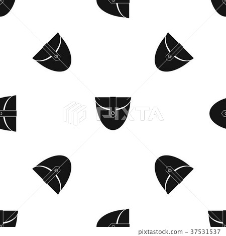 Small pocket patch pattern seamless black - Stock Illustration ...
