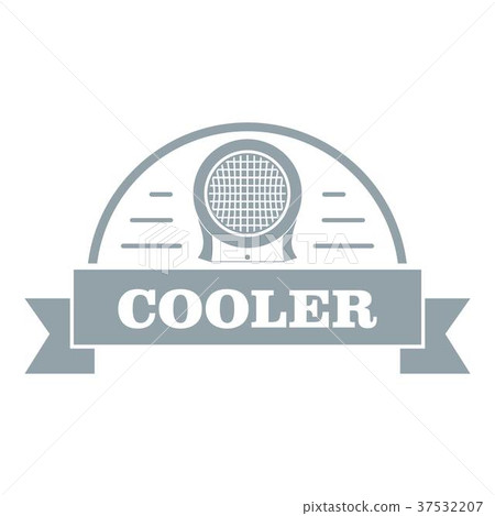 Air cooler logo, simple gray style - Stock Illustration [37532207] - PIXTA