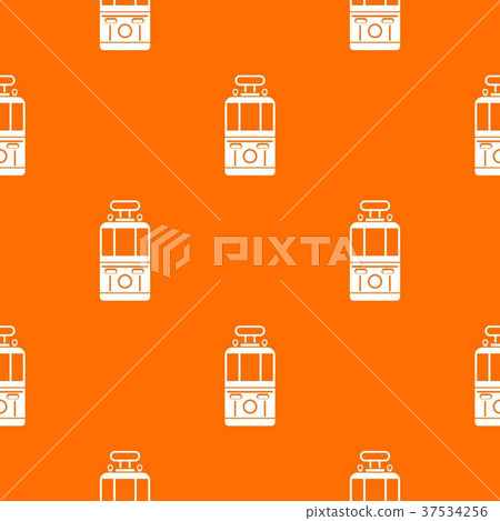 Tram front view pattern seamless - Stock Illustration [37534256] - PIXTA