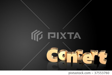 3d blank concert sign-插圖素材 [37553760] - PIXTA圖庫